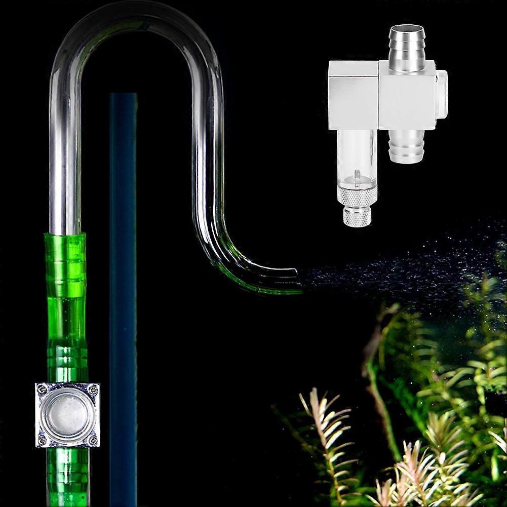 Aluminium Alloy Aquarium CO2 Water Plants Diffuser Fish Tank Carbon ...