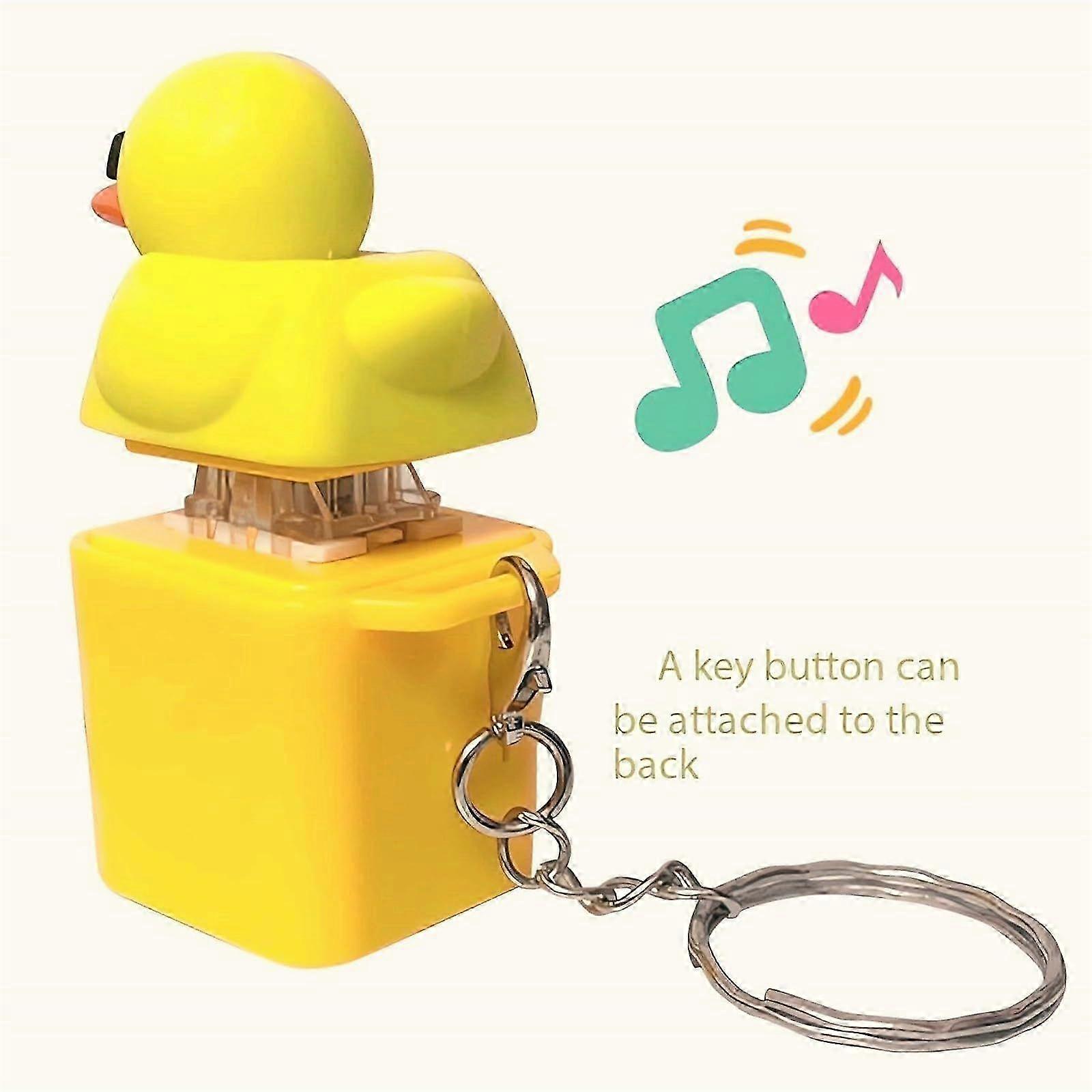 Duck Toy Keychain,Duckys Keychain,Stress Reliever Anxiety Relief ...