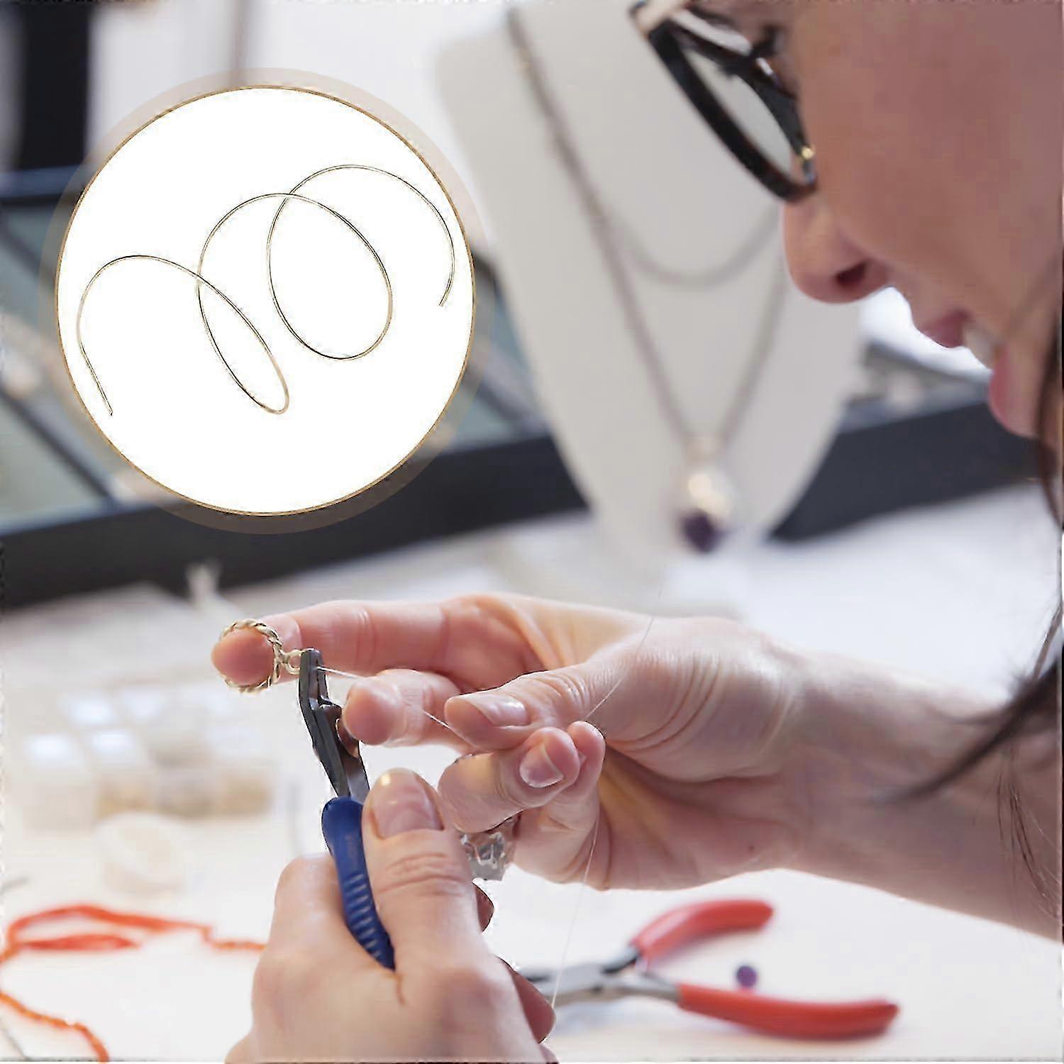 14K Gold Solder Wire for Jewelry Making, 6.3 Inch Long Easy Solder Gold ...