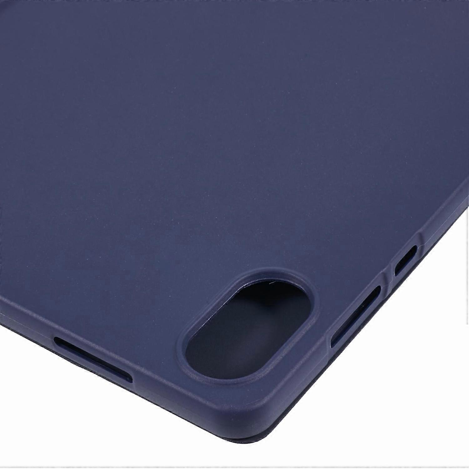 For Honor Pad X8a Case PU Leather+Silicone Tri-Fold Stand Tablet Cover ...