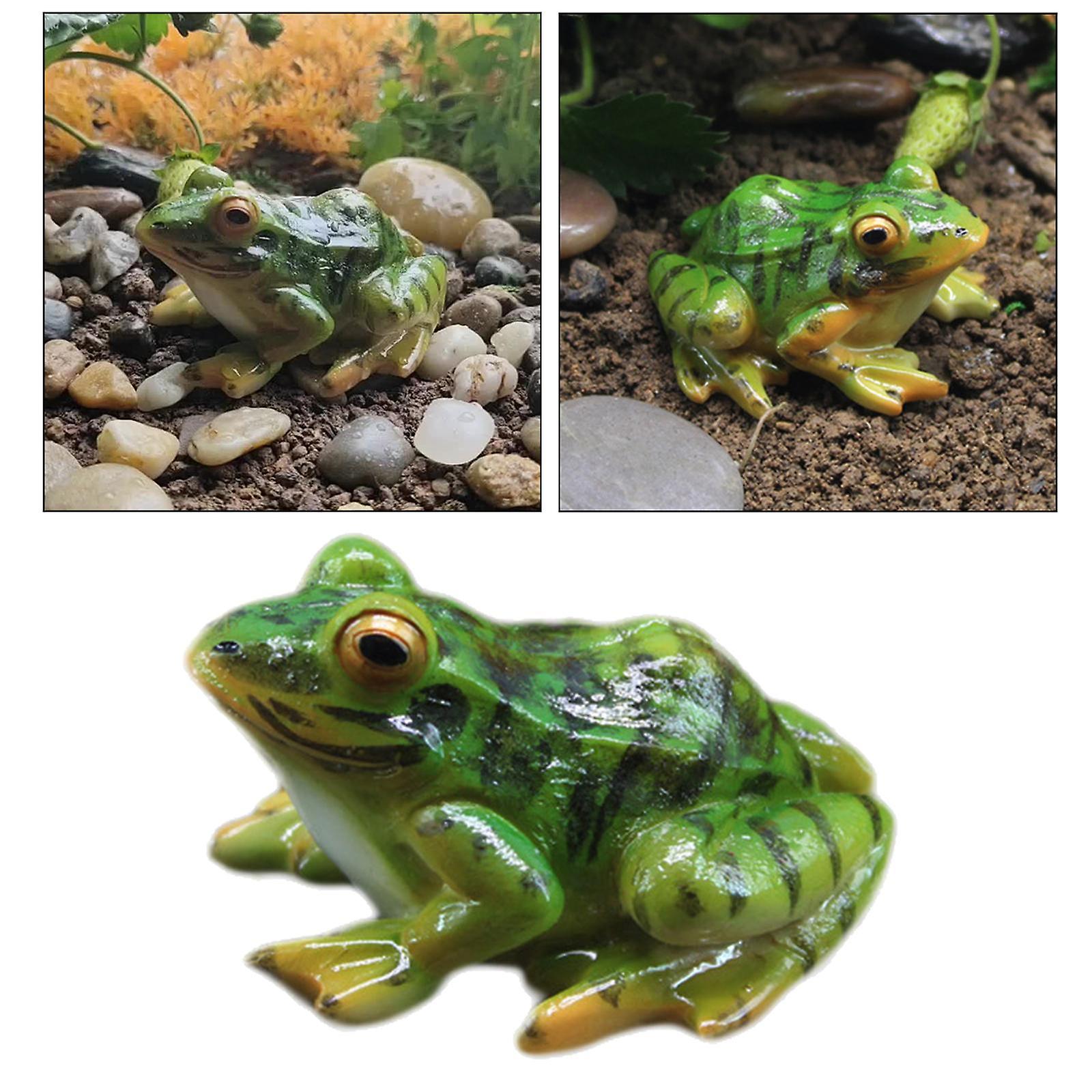 Toad Frog Landscape Statue Amphibian Toads Frogs Pond Swamp Rainforest ...
