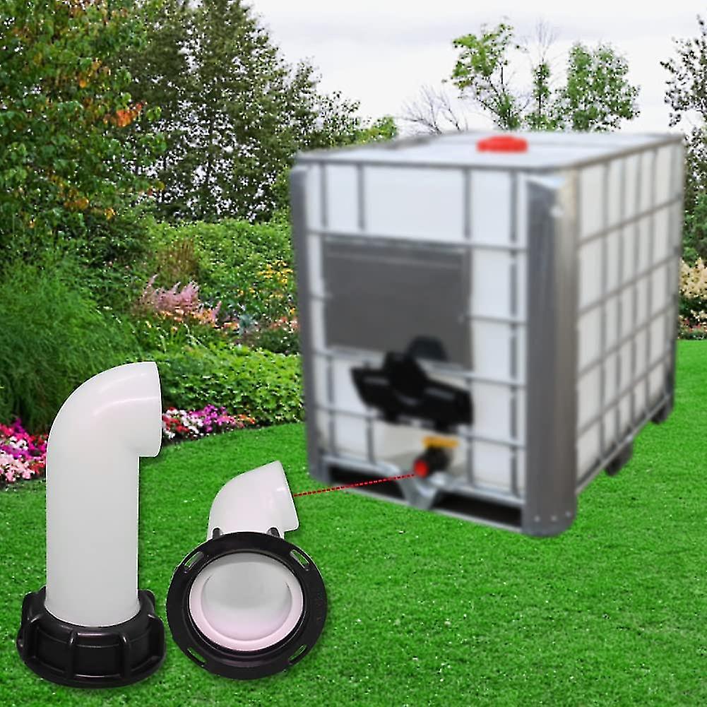 Drain Spout With Nut, Water Tank Nozzle 1000l Ibc Valve Tank Rainwater ...