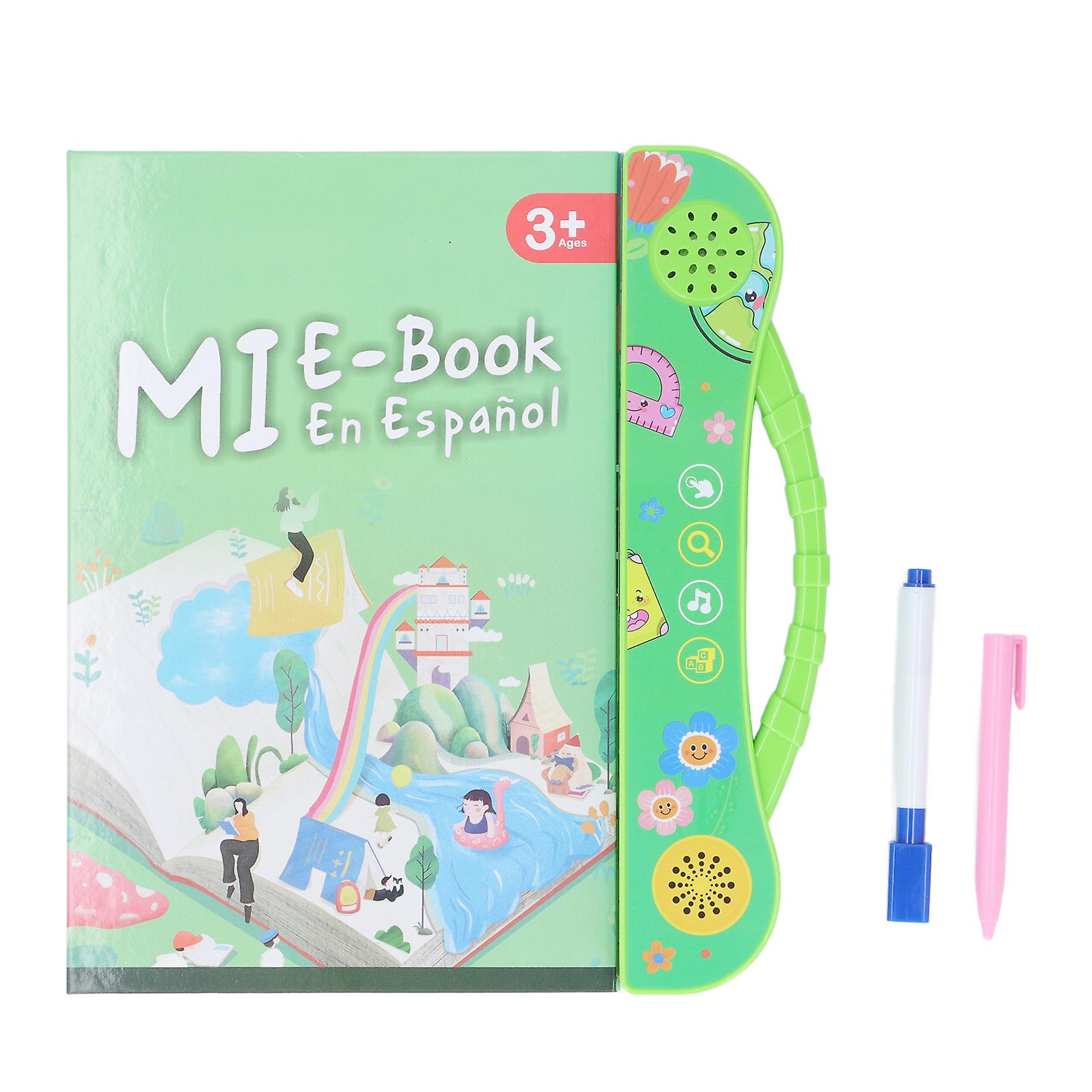 Spanish Talking Sound Book Educational Interactive Electronic Learning ...