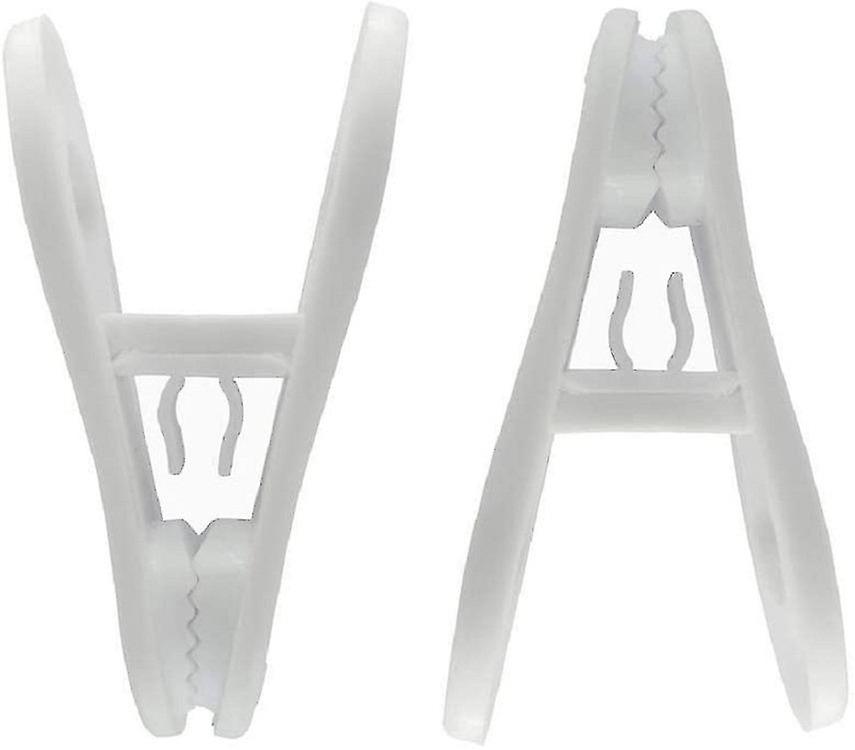 30 Pack Multipurpose Hanger Clips For Hangers White | Fruugo UK