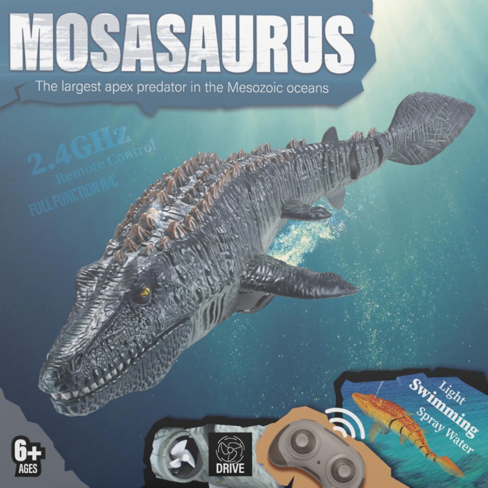 Model Dinosaur Toy Wireless Control Mosasaurus Ship Toddlers Outdoor ...