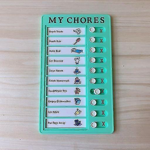 Memo Plastiktafel Aufgaben Checkliste Board, Meine Aufgaben Chart Board ...