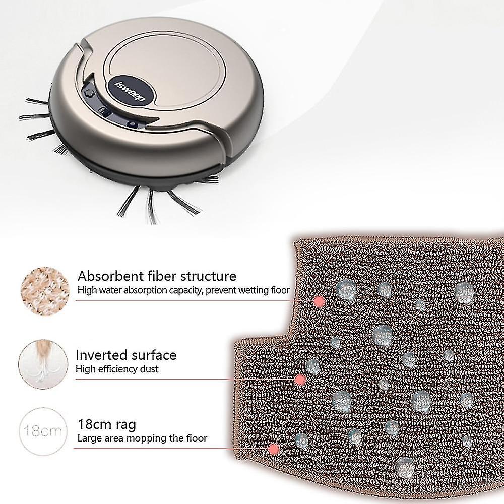 Isweep S320 Robot Vacuum Cleaner For Home 1000pa Dry And Wet Mopping ...