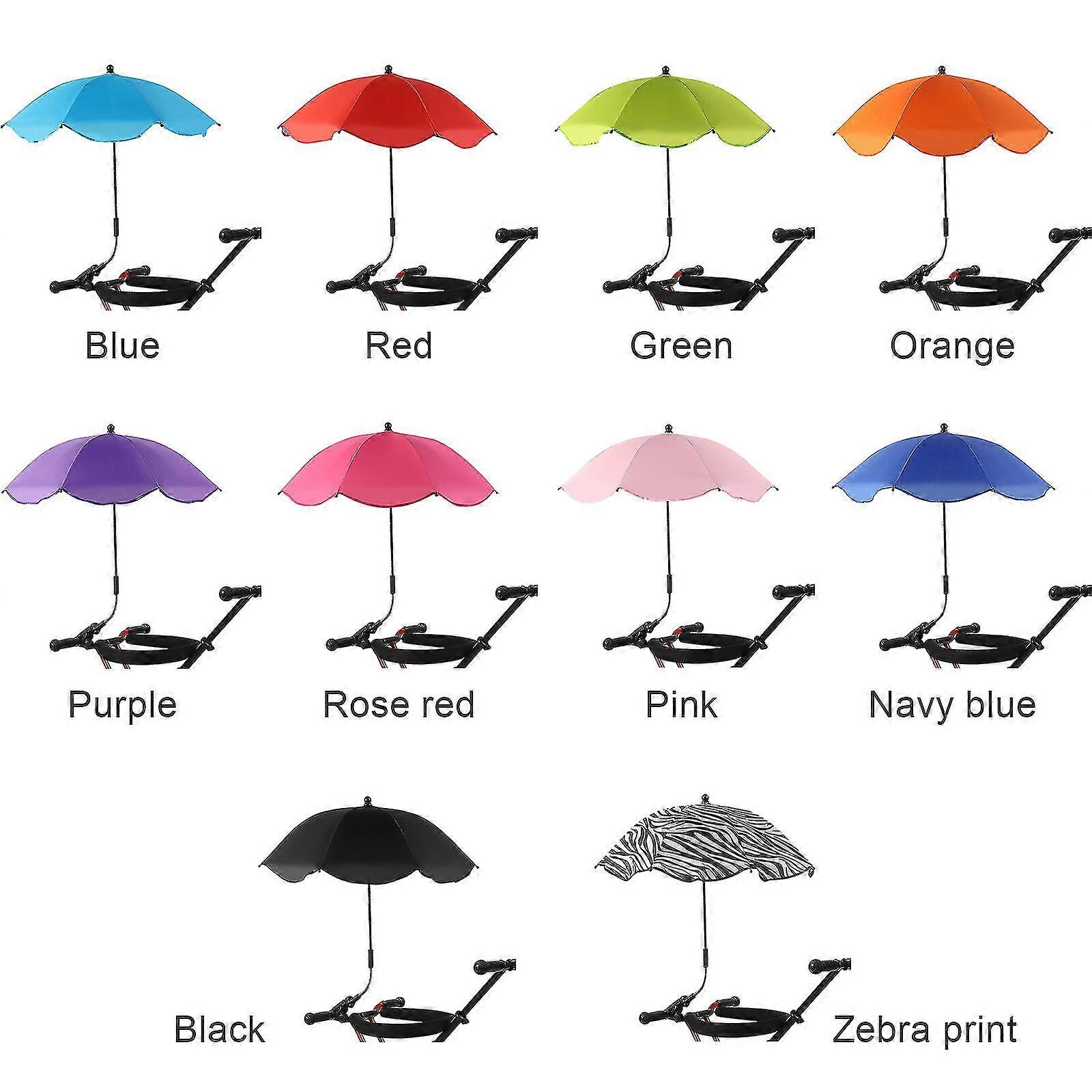 Universal Chair Umbrella With Adjustable Clamp,upf 50+ Clip On Parasol ...