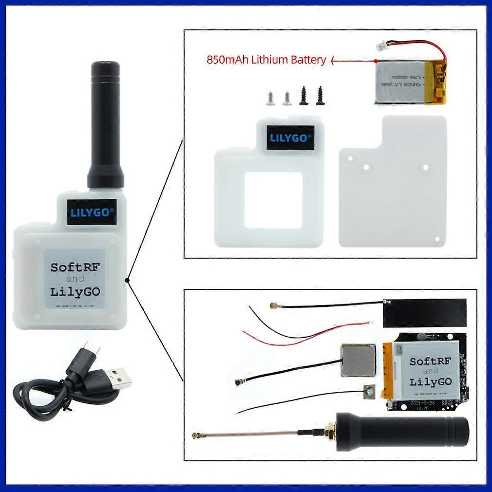 Ttgo T-echo Softrf Bme280 Temp Pressure Sensor Nrf52840 Sx1262 433/868 ...