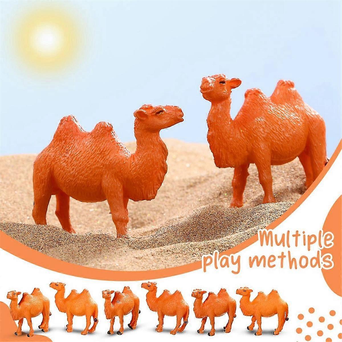 24pcs Camel Figurines Miniature Toys Camel Models Animal Figurines For ...