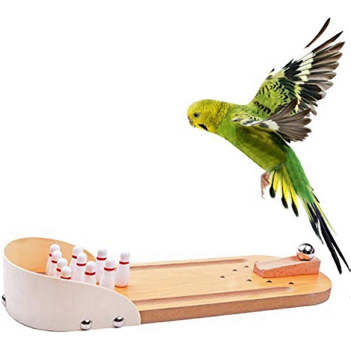 Table Top Mini Bowling Game Set-Tabletop Wooden Board Mini Arcade ...