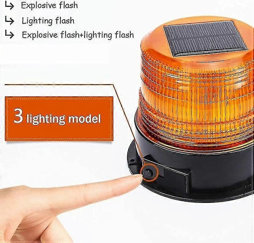 12V Led Varsellampe Roterende Magnet Varsellampe Blinker For Car Car ...