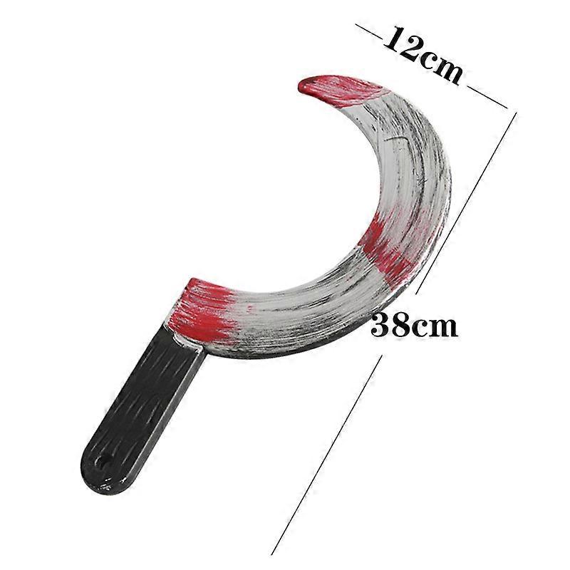 Halloween Bloody Knife DIY Party Decoration Sharp Plastic Toy ...