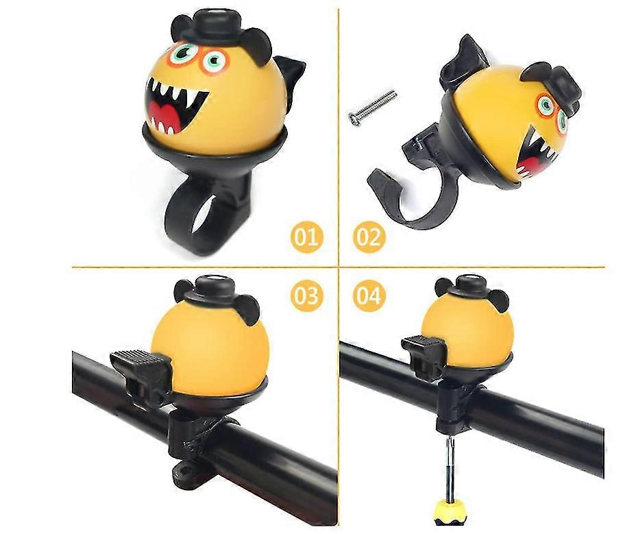 Bike Bells for Children Made of Robust and Durable Aluminum, Naughty ...