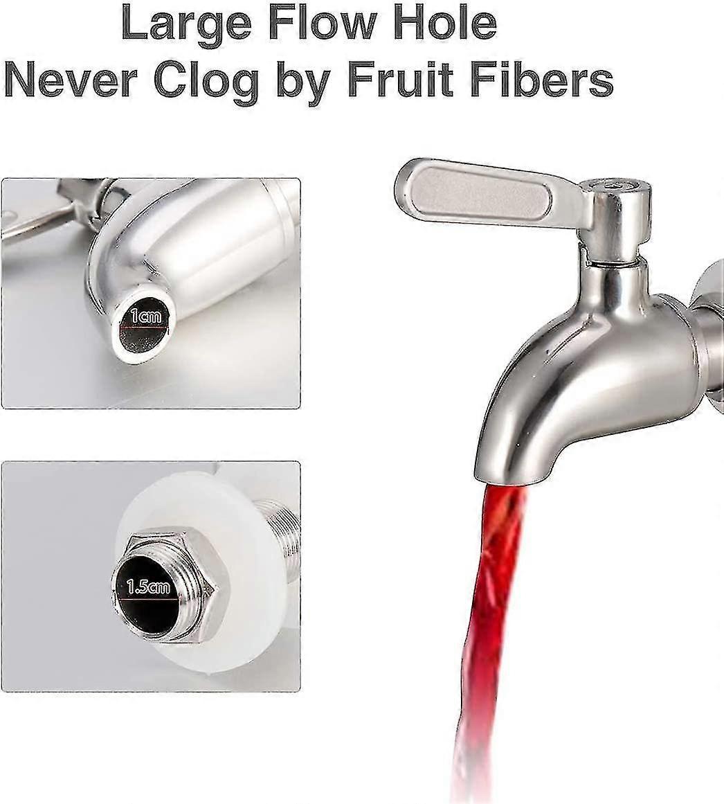 Stainless Steel Watermelon Keg Tap Kit | Fruugo UK