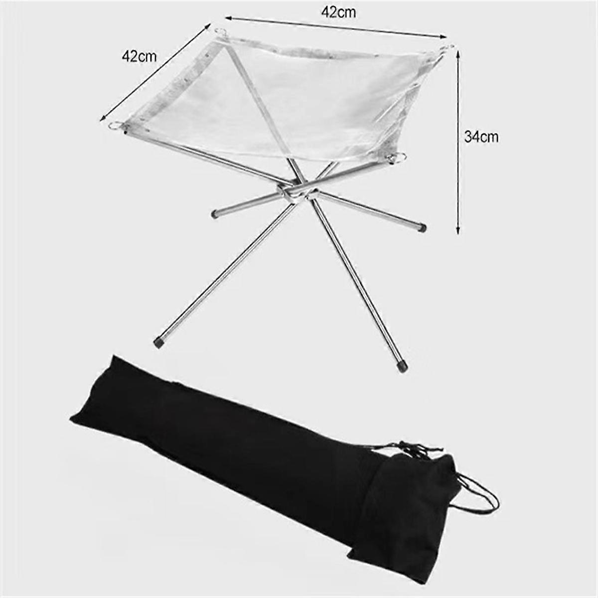 Folding Campfire Stand Portable Folding Fire Pit Portable Fire Pit ...