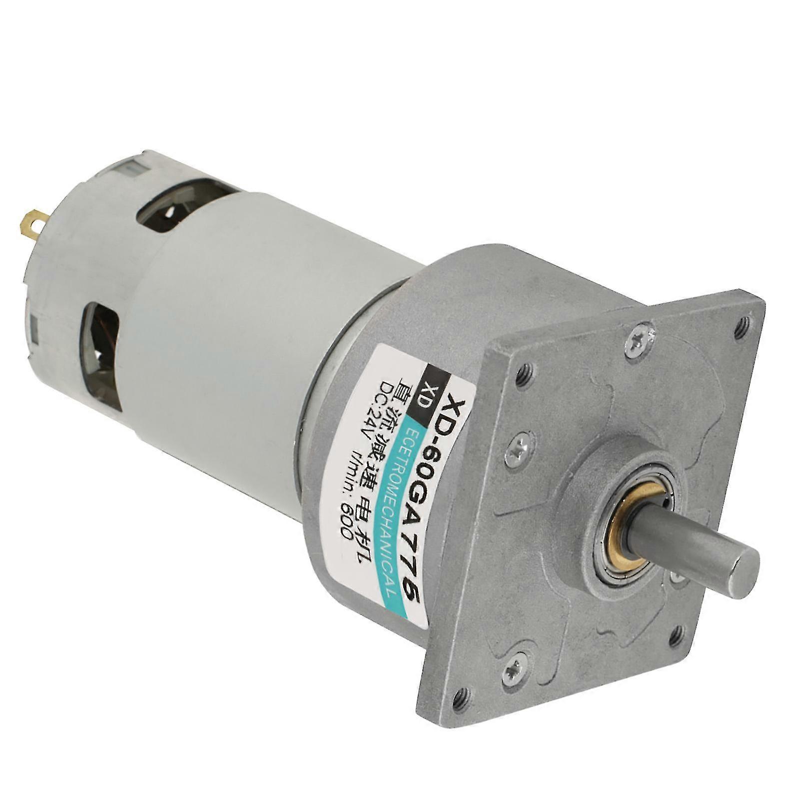 35w Micro Dc Metal Gear Motor Speed Adjustable Cw/ccw (12v / 24v ...