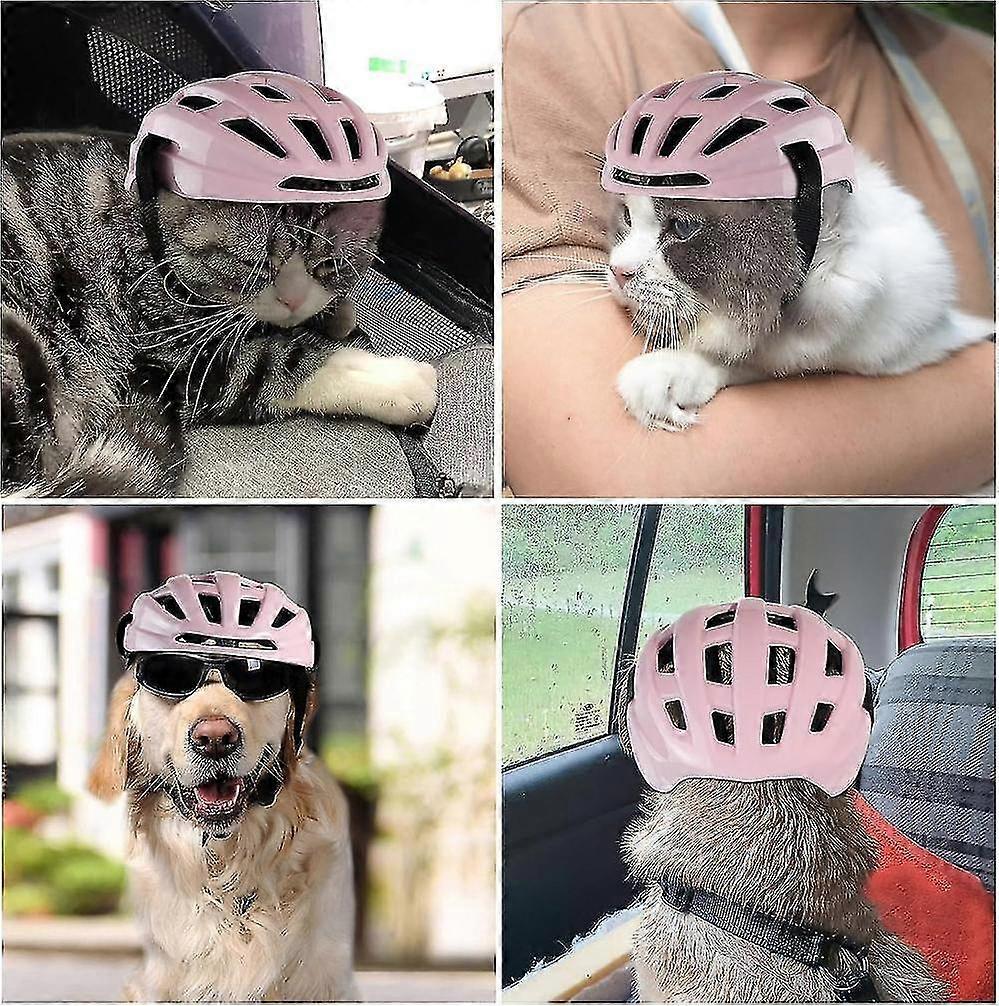 Dog Helmets For Small Medium Dogs, Ventilated Dog Motorcycle Helmet ...