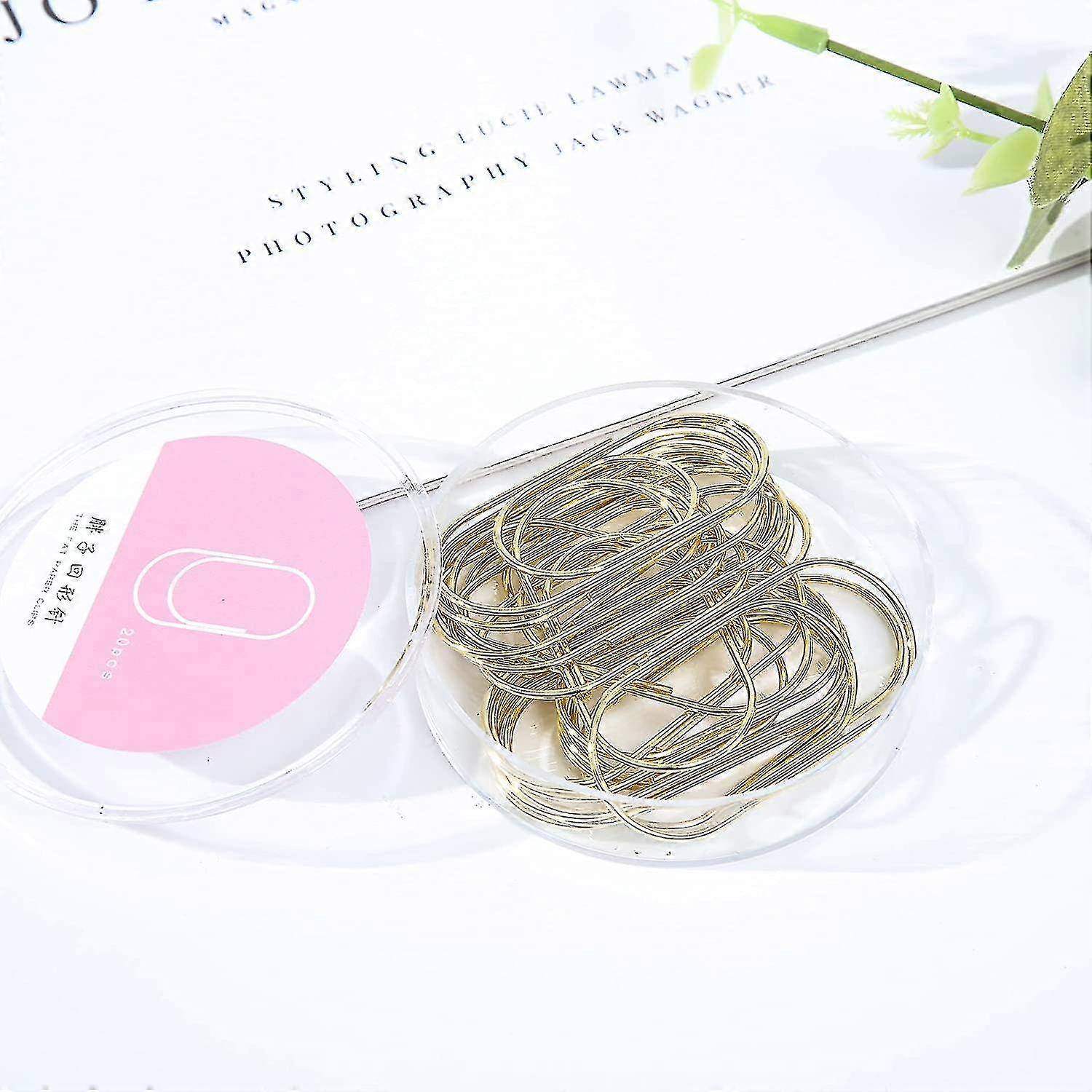 Jumbo Paper Clip 20 Pcs,50mm/1.97'' Gold Large Paper Clip Office Supply ...