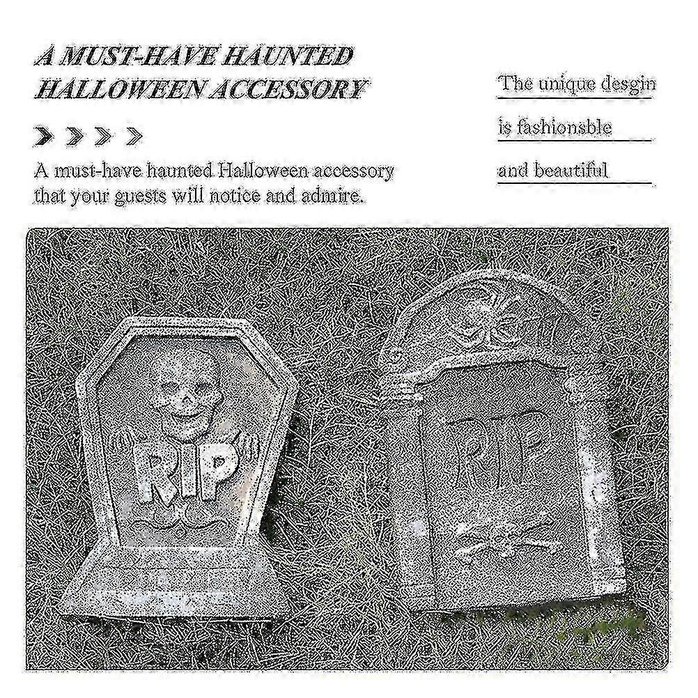 4pcs Fake Headstone Fake Headstone Foams Gravestone Fake Gravestone ...
