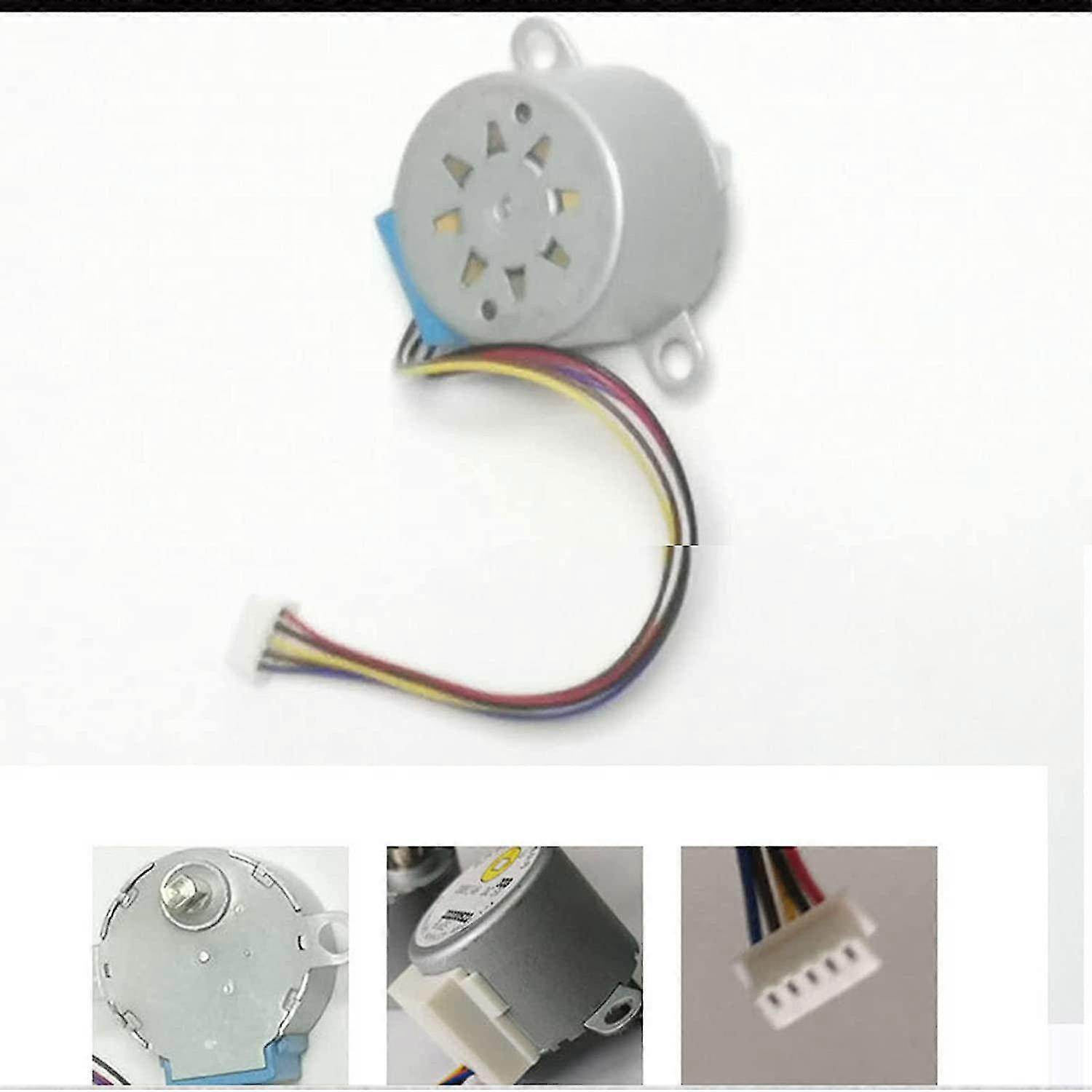 Micro Stepper Motor, 4 Phase 5 Wire Dc Micro Stepper Motor 24byj48 Gear ...