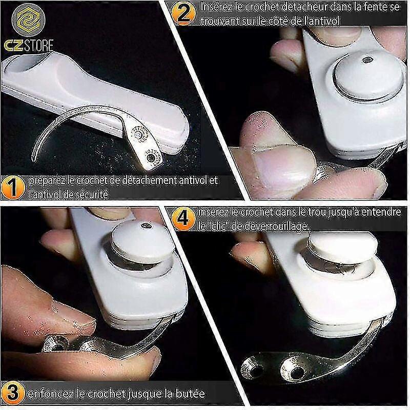 Store - Anti-theft Detacher, Anti-theft Clothing Hook / Stainless Steel ...