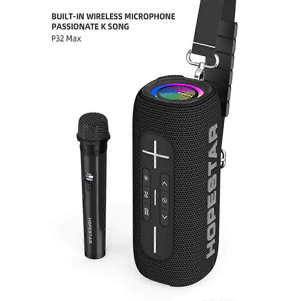 HOPESTAR P32 Max 55W High Power Portable Bluetooth Speaker with Mic ...