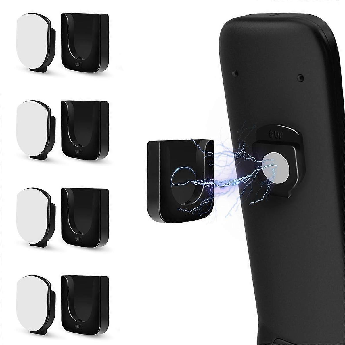 Magnetic Remote Control Holder Wall Mount, 4 Pair Remote Control ...