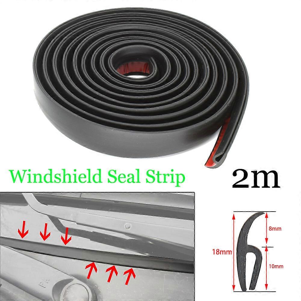H Type 2 M Car Windshield Panel Seal Strip For Mini Cooper One R55 R57 ...