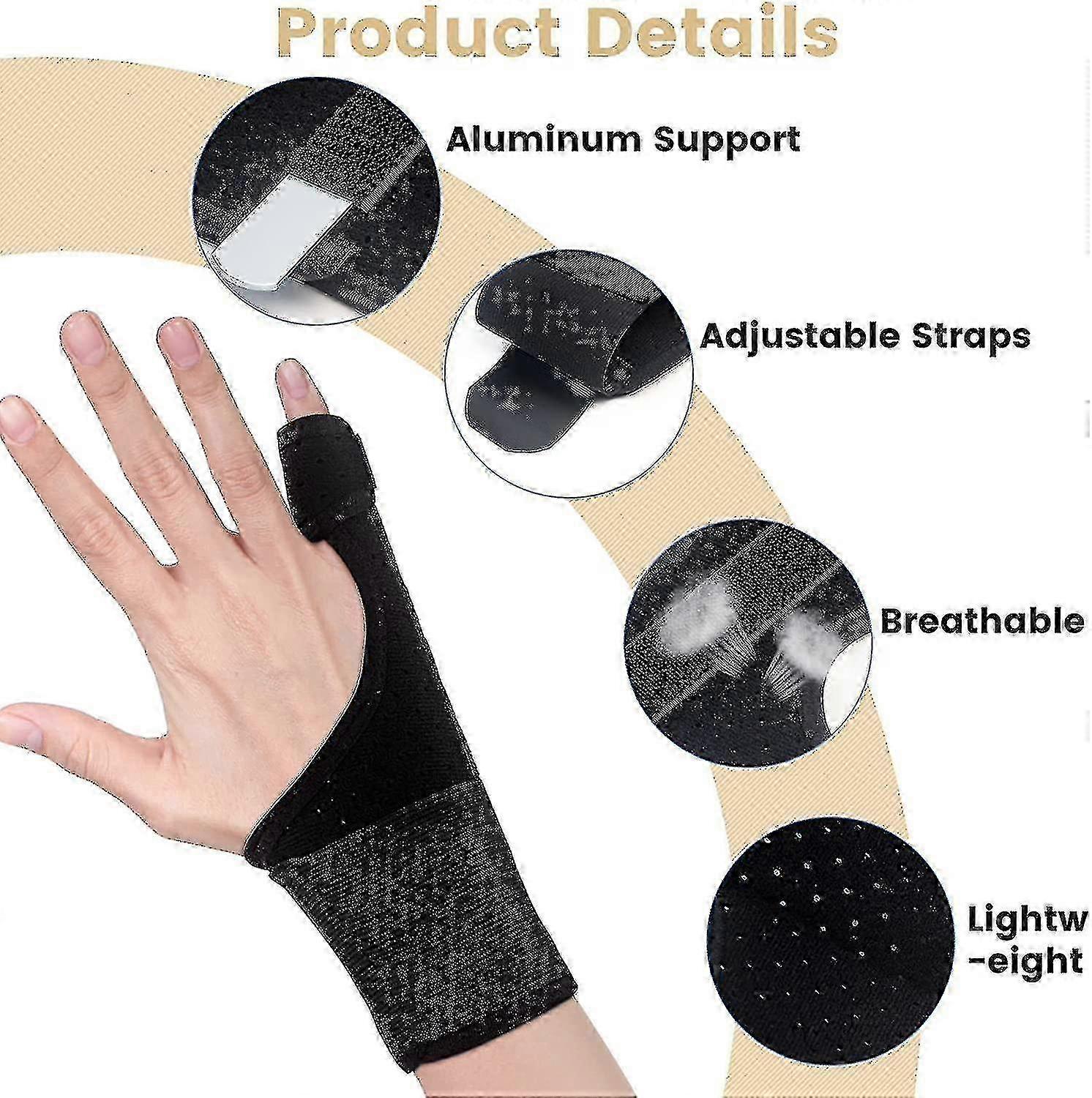 Trigger Finger Splint, Pinky Finger Splints för finger smärtlindring ...