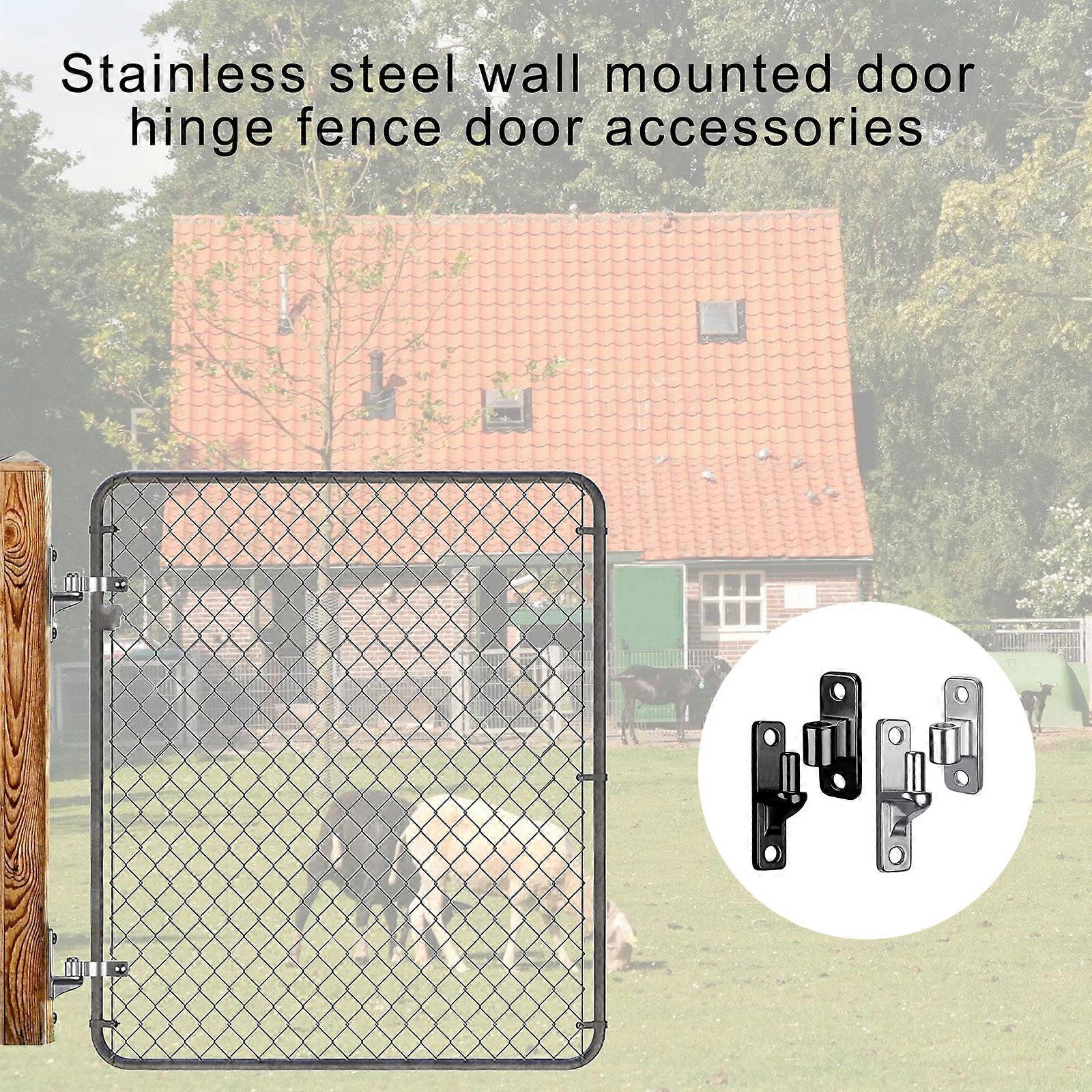 Wall Mount Gate Hinges Steel Heavy Duty Door Hinges Flat surfaces ...