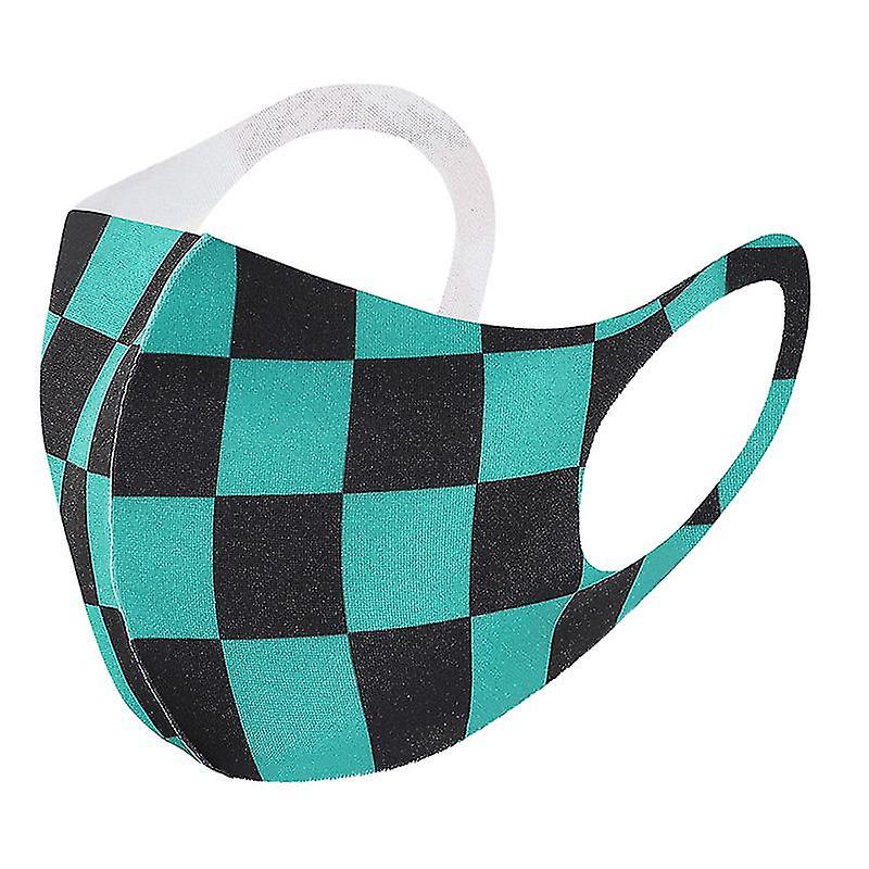 Demon Slayer Face Mask Cartoon Anime Fashion Face Shield Outdoor Mask ...