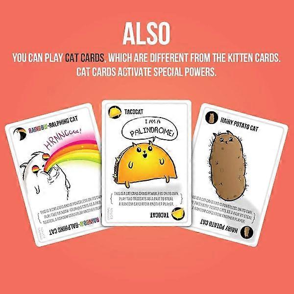 Barking Kittens Expansion Set - A Russian Roulette Card Game, Card ...