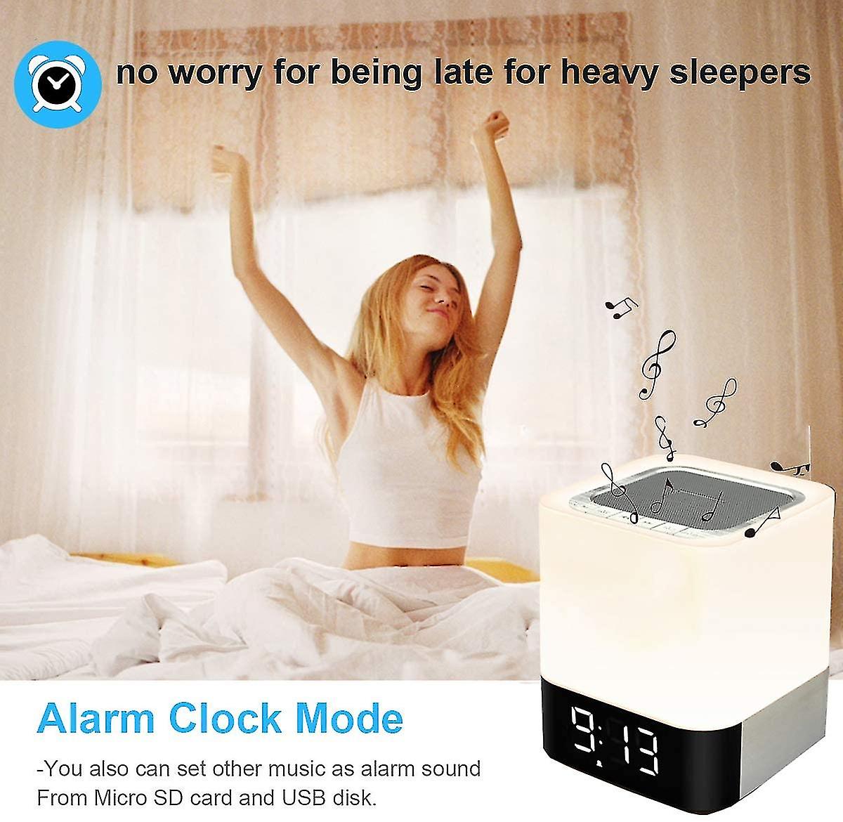 Kids Alarm Clocks Cute Desk Clocks Triangle Elk Desk Table Bedside Non ...