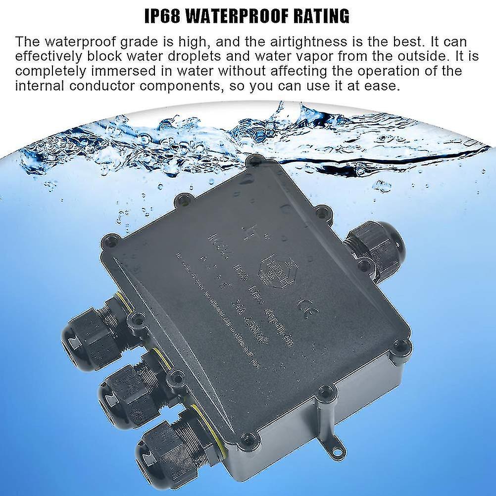 Waterproof Junction Box Ip68 Junction Box 4 Way Waterproof Junction Box ...
