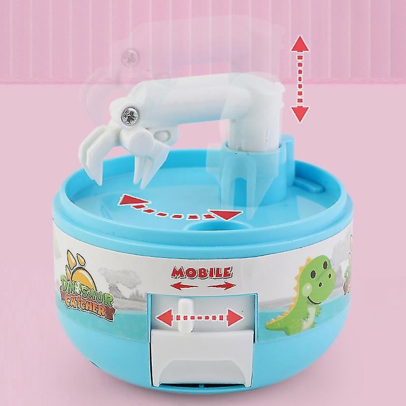 Mini Claw Machine Stuff Dinosaur Gashapon Toy Grabber Fingertip Toy ...