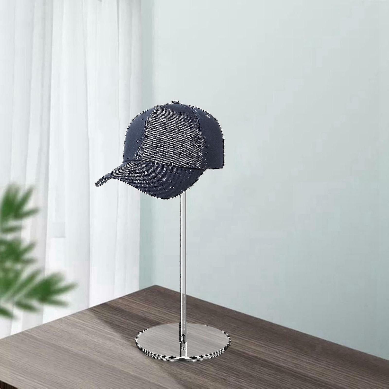 Clear Acrylic Hat Stand Wig Display Rack For Display Hat Pedestal Stand ...