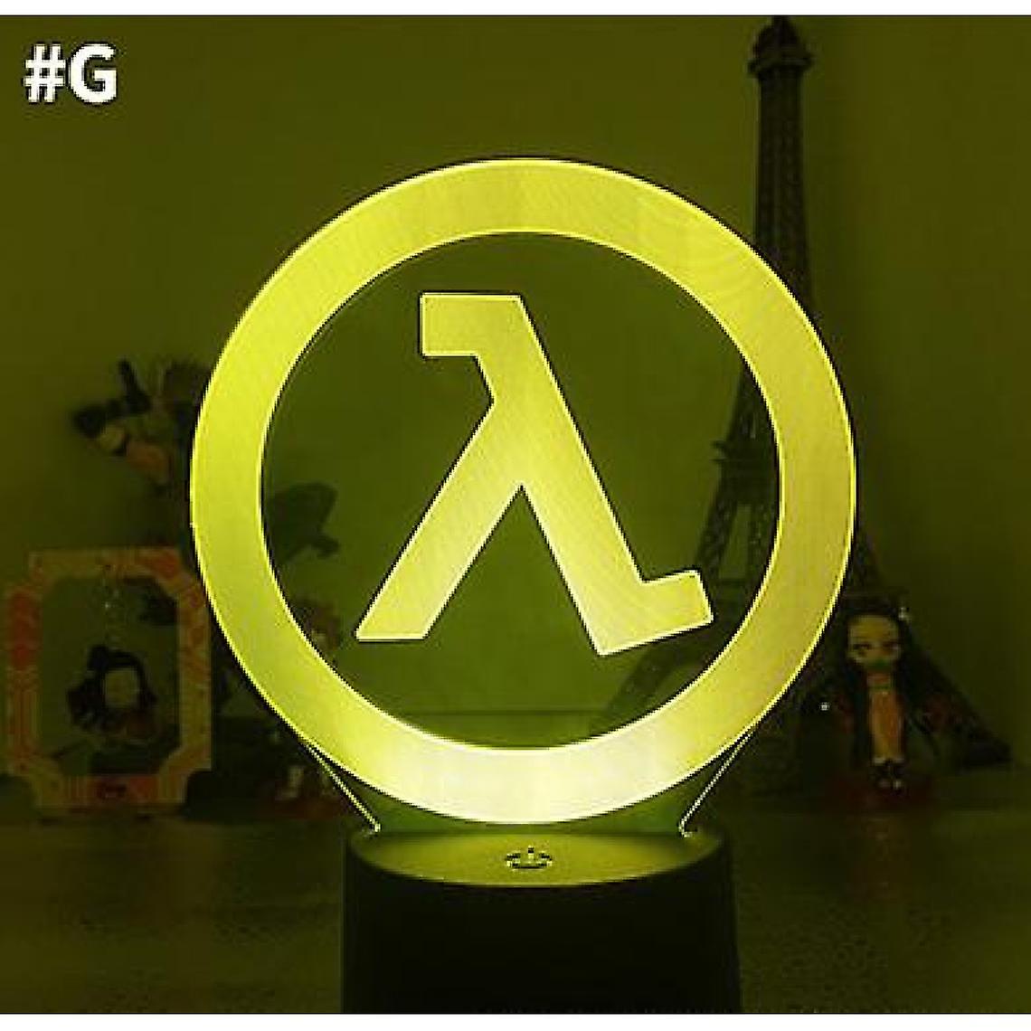 3d Night Light Bulb Playroom Desk Lighting Set Tabletop Decoration Ps ...