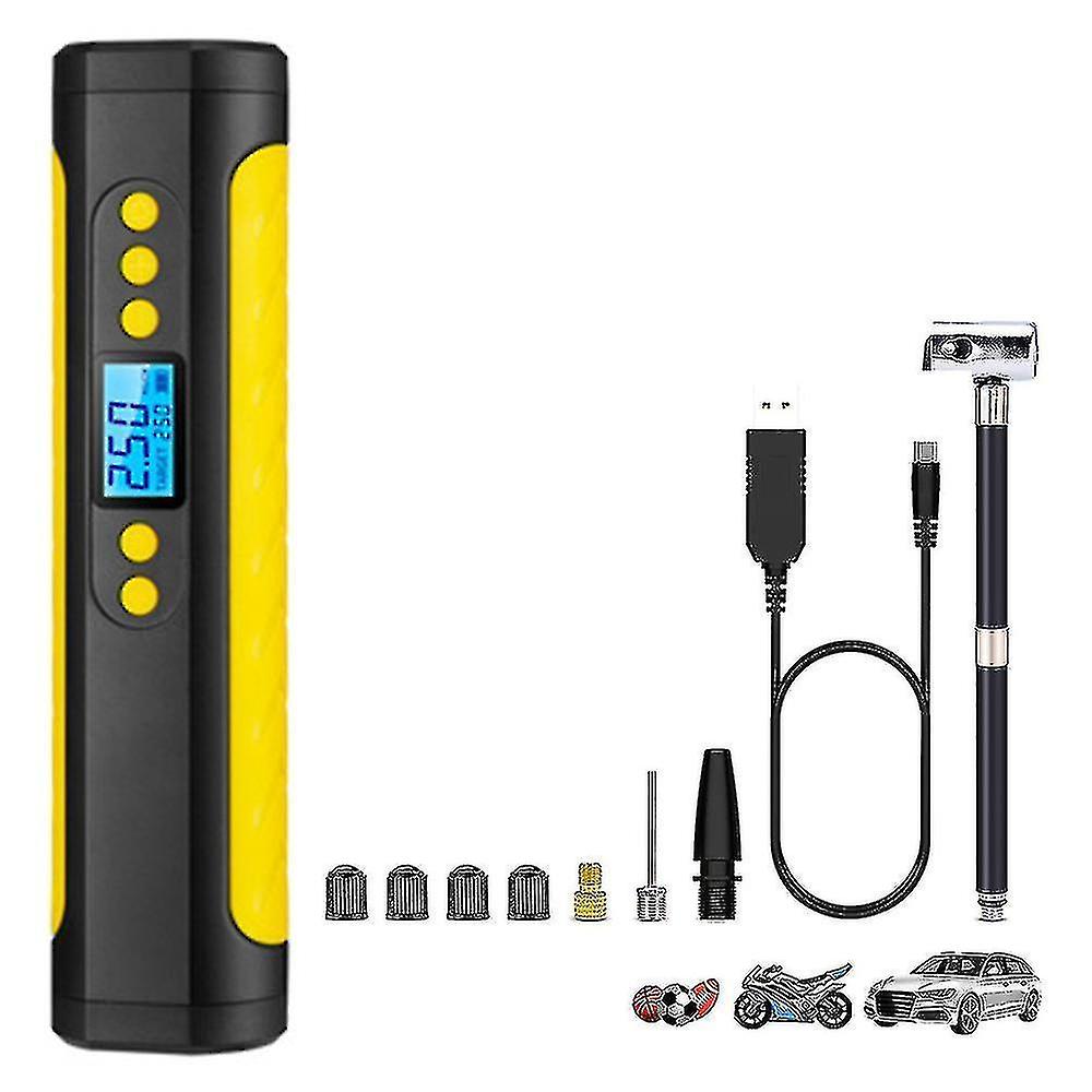 Portable Air Compressor Mini Inflator Electric Pumpemergency Tire ...