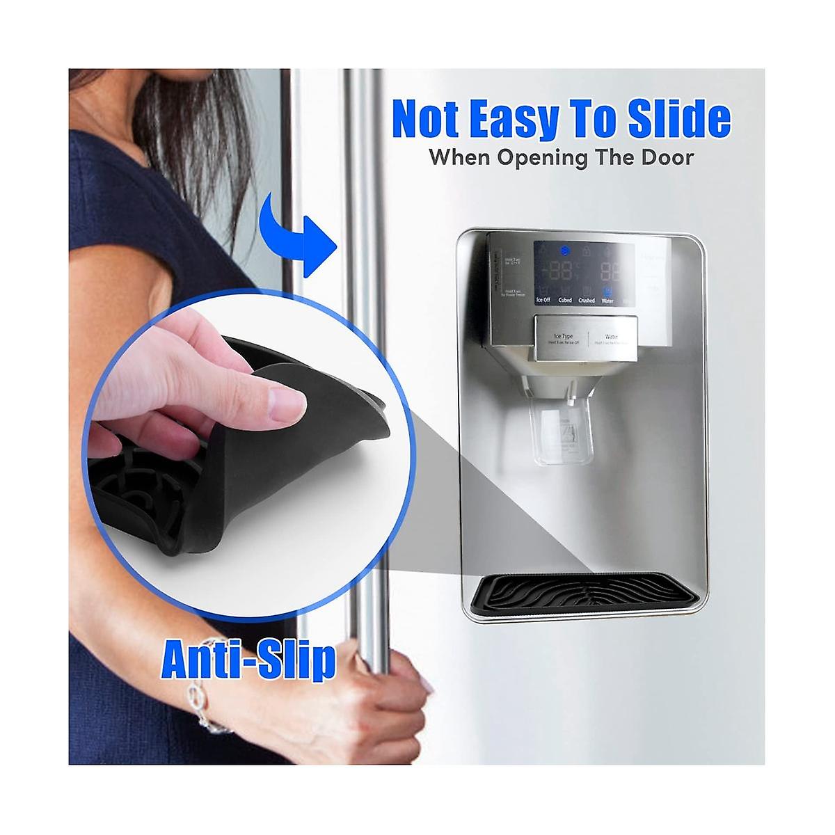 2PCS Refrigerator Drip Catcher, Refrigerator Drip Tray for Water Tray ...
