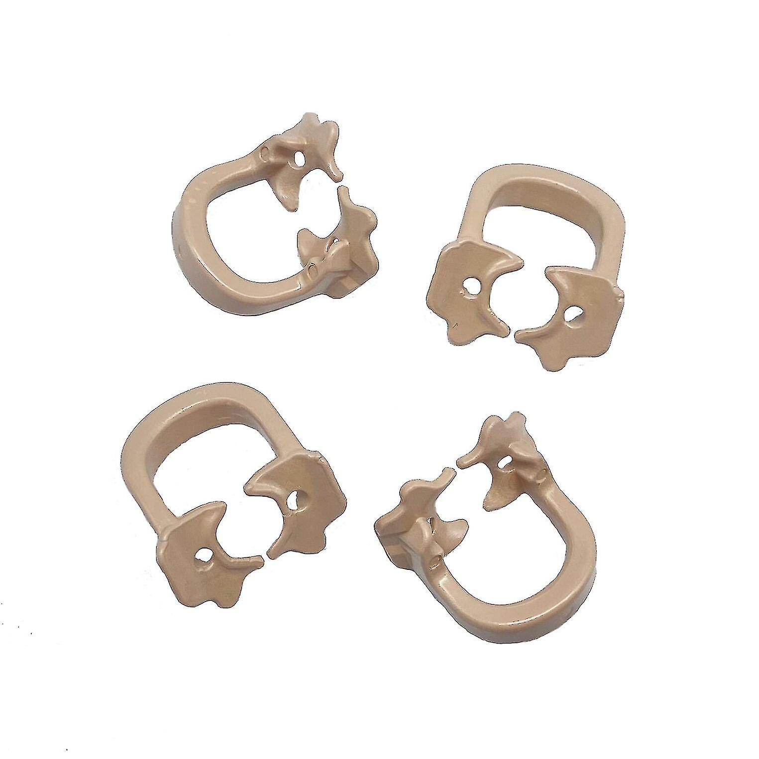 4pcsbox Hot Selling Dental Rubber Dam Clamps Rubber Barrier Clip Resin ...