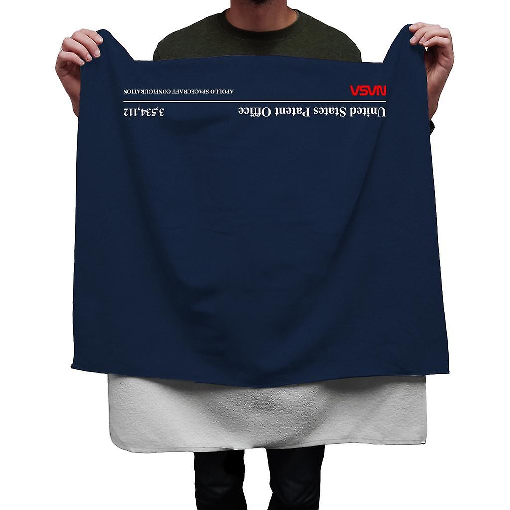 NASA Apollo Spacecraft Blueprint Beach Towel | Fruugo UK
