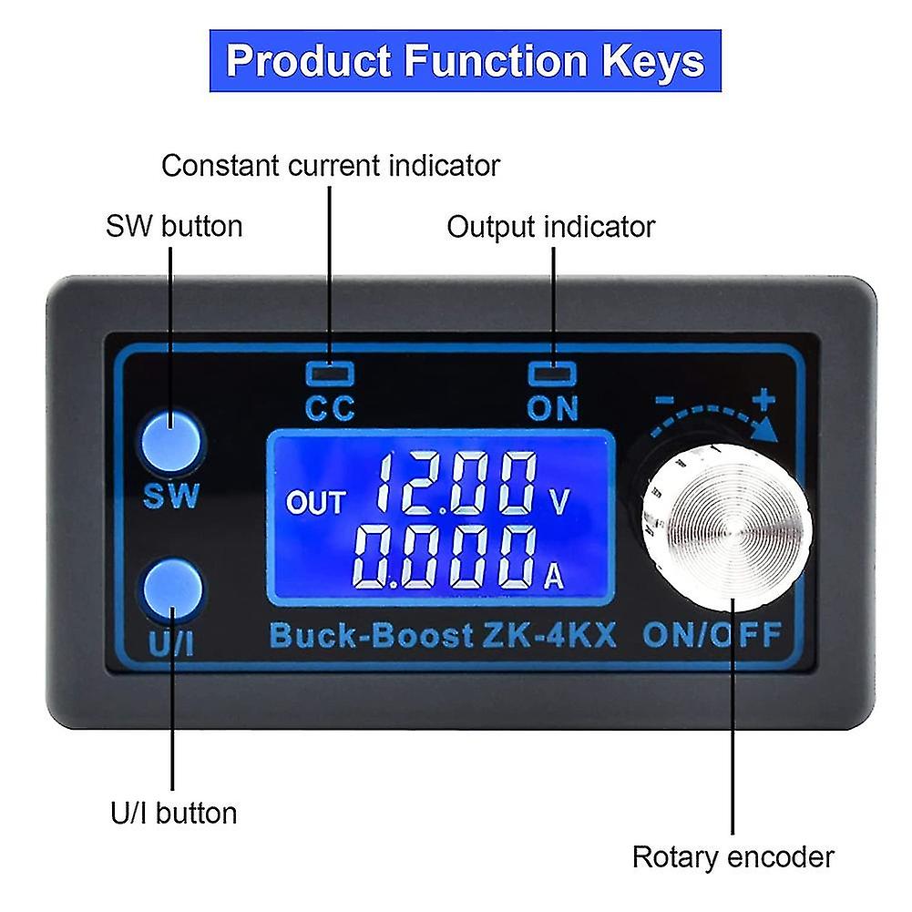 Dc Dc Boost Converter Variable Voltage Regulator Cc Cv 0.5-30v 4a 5v 6v ...