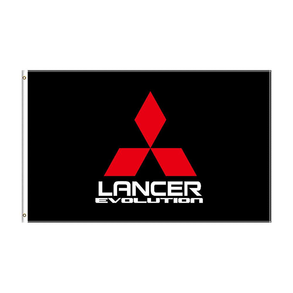 3x5 Ft Mitsubishi Lancer Evolution Flag Polyester Printed Car Racing ...