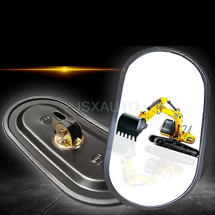 Excavator mirror reversing rear view lens For DOOSAN DH DX HITACHI ZX ...