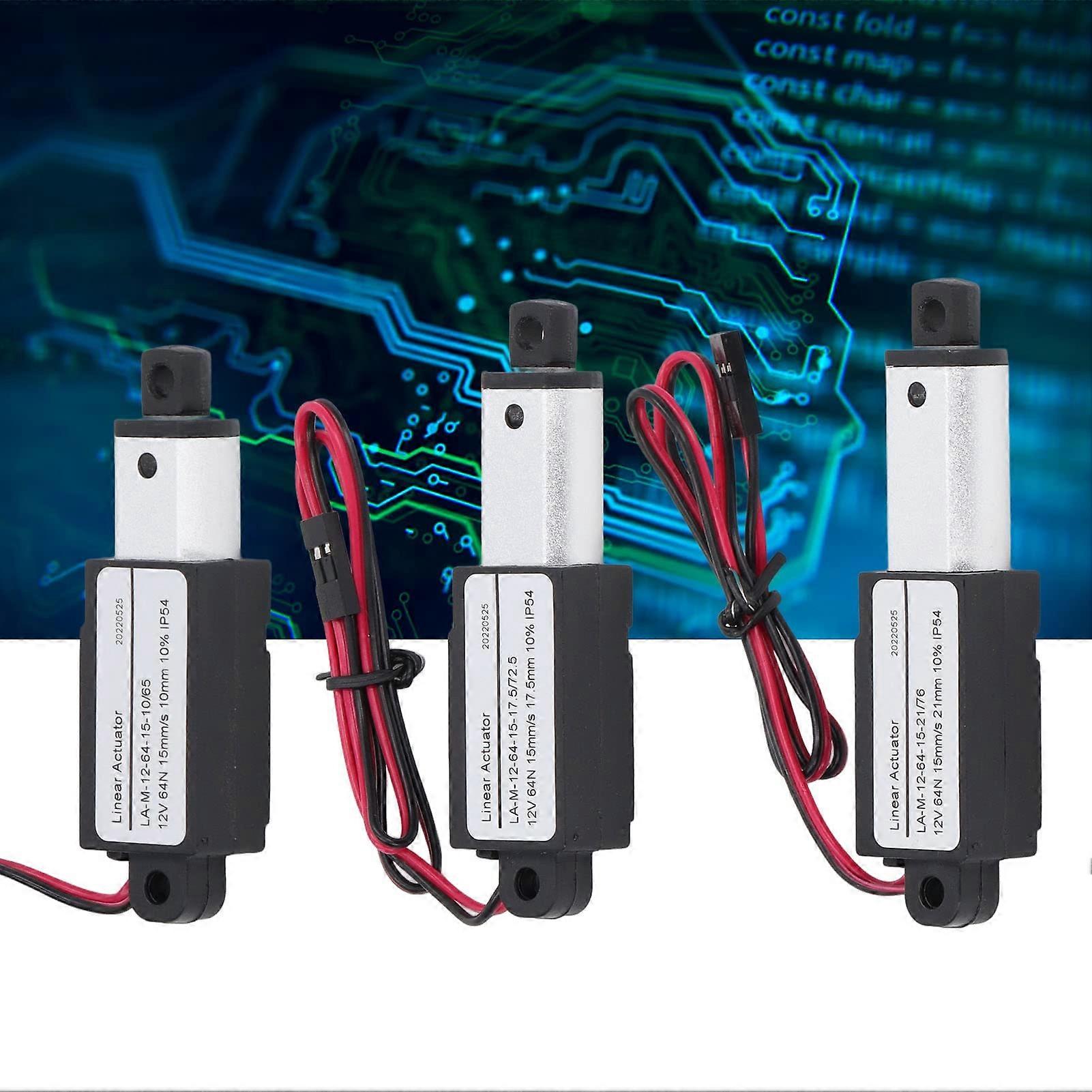 Electric Micro Linear Actuator, DC 12V Waterproof Motion Actuator with ...