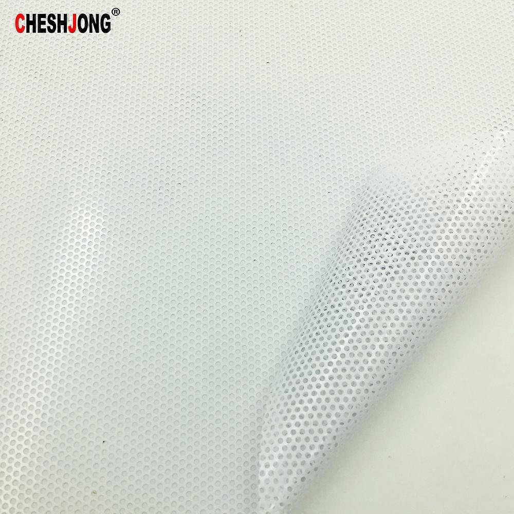 Mesh Film One Way Vision Tint Perforated White Fly Eye Window Car Rear ...