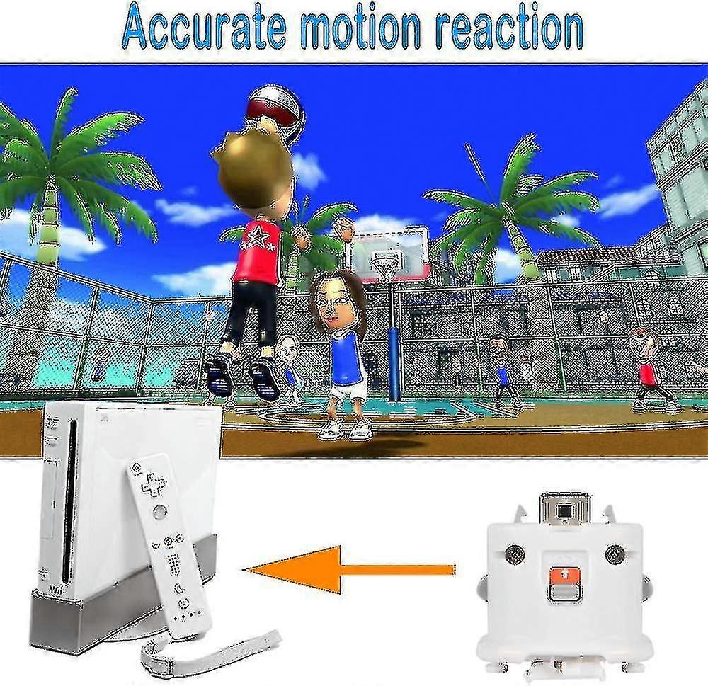 2 Motion Plus Adapter Sensor For Wii Remote Controller, Motion Plus ...