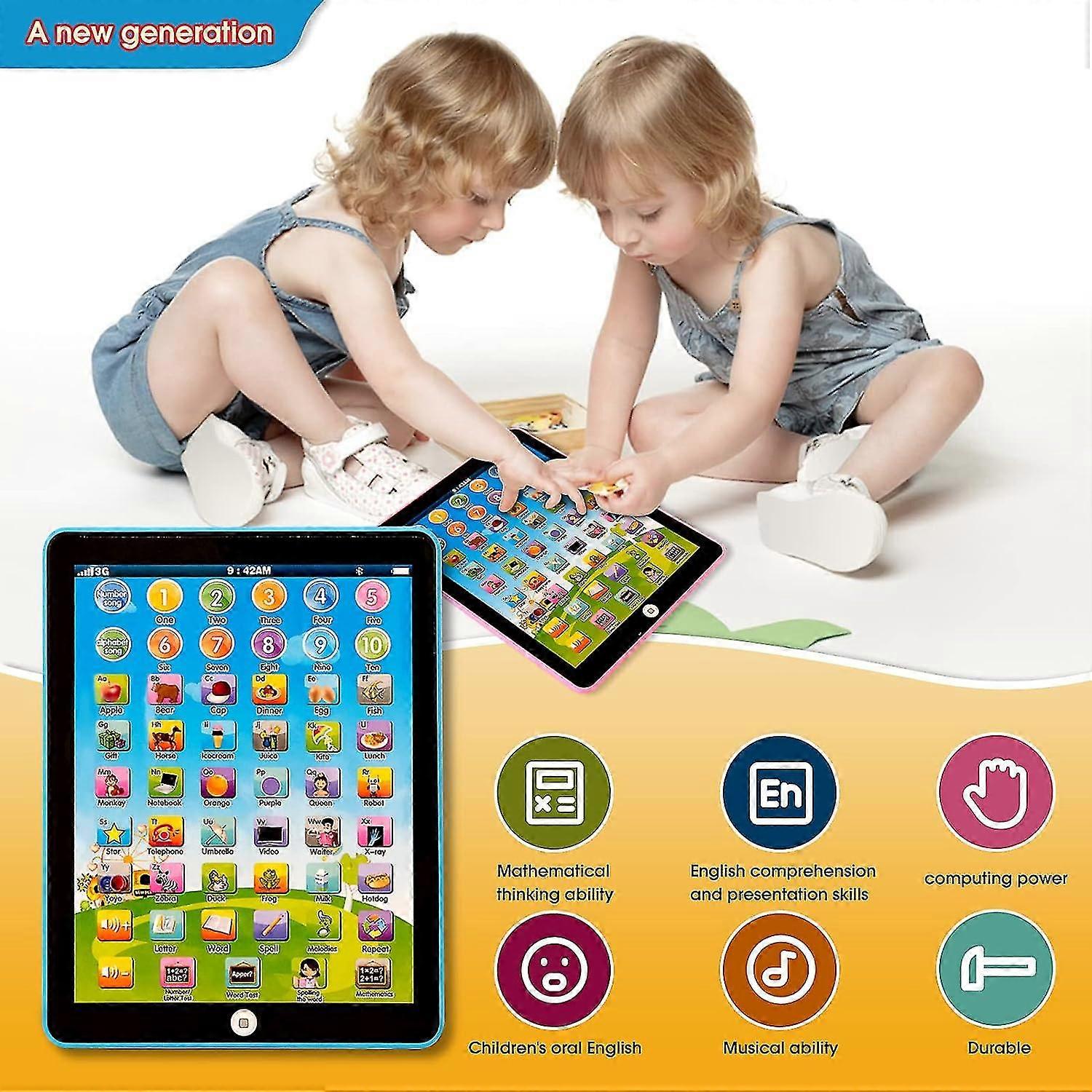 Kids Tablet -learning Pad,with 6 Games To Learn Music//learning Letters ...