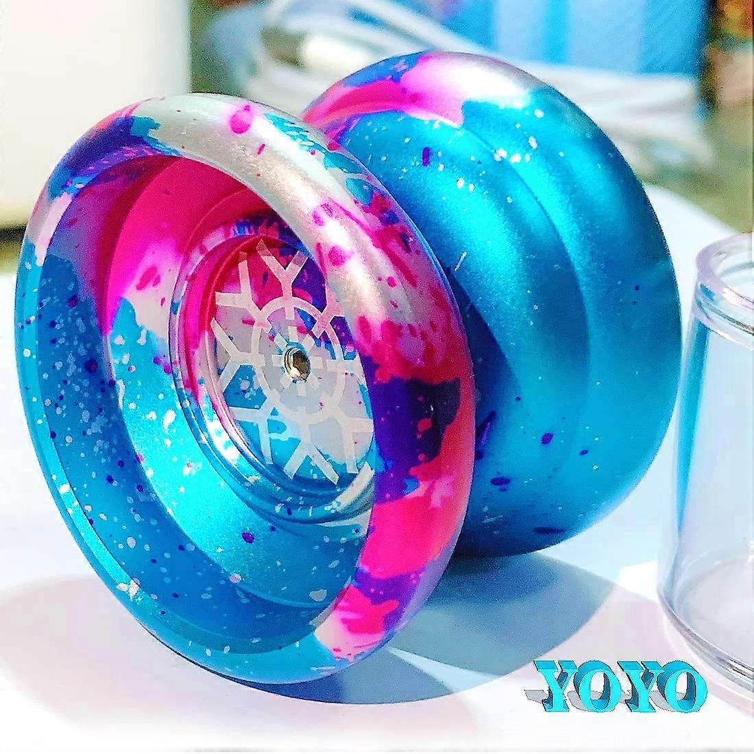 Unresponsive Yoyo,Professional Yoyo ,Aluminum Beginner Yo-Yos Ball for Yoyos Players with 10 Yo ...